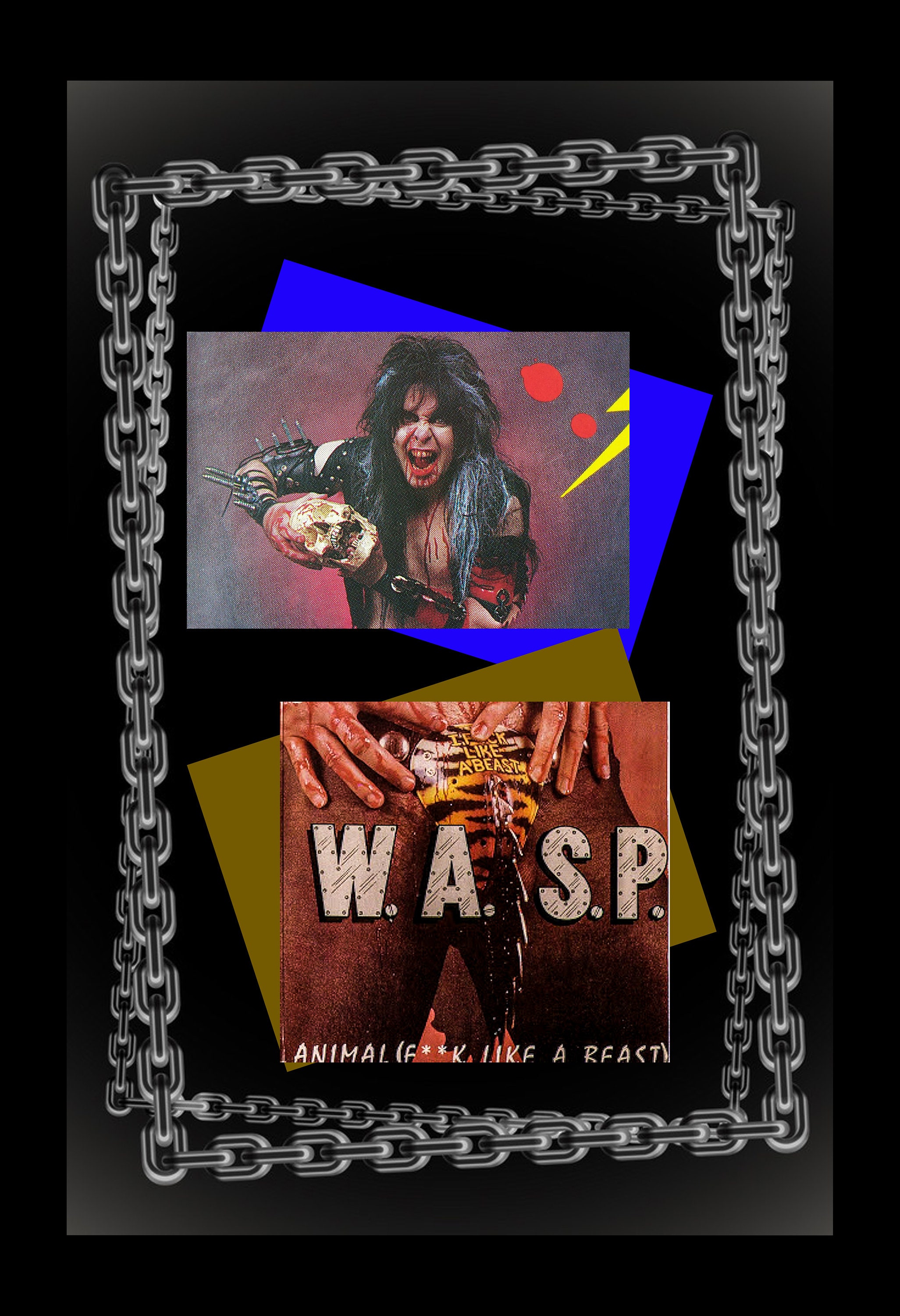 W.A.S.P. Poster - High Resolution Print (13x19 Inches) - Etsy
