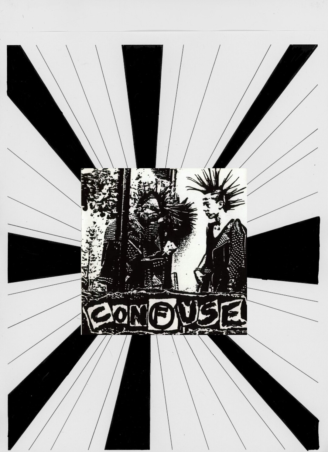 Confuse Punk Poster: High Resolution Print (13x19 Inches) - Etsy
