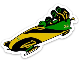 Jamaican Flag Sticker | Fun Sticker Decorations | Fun Gift | Laptop ...
