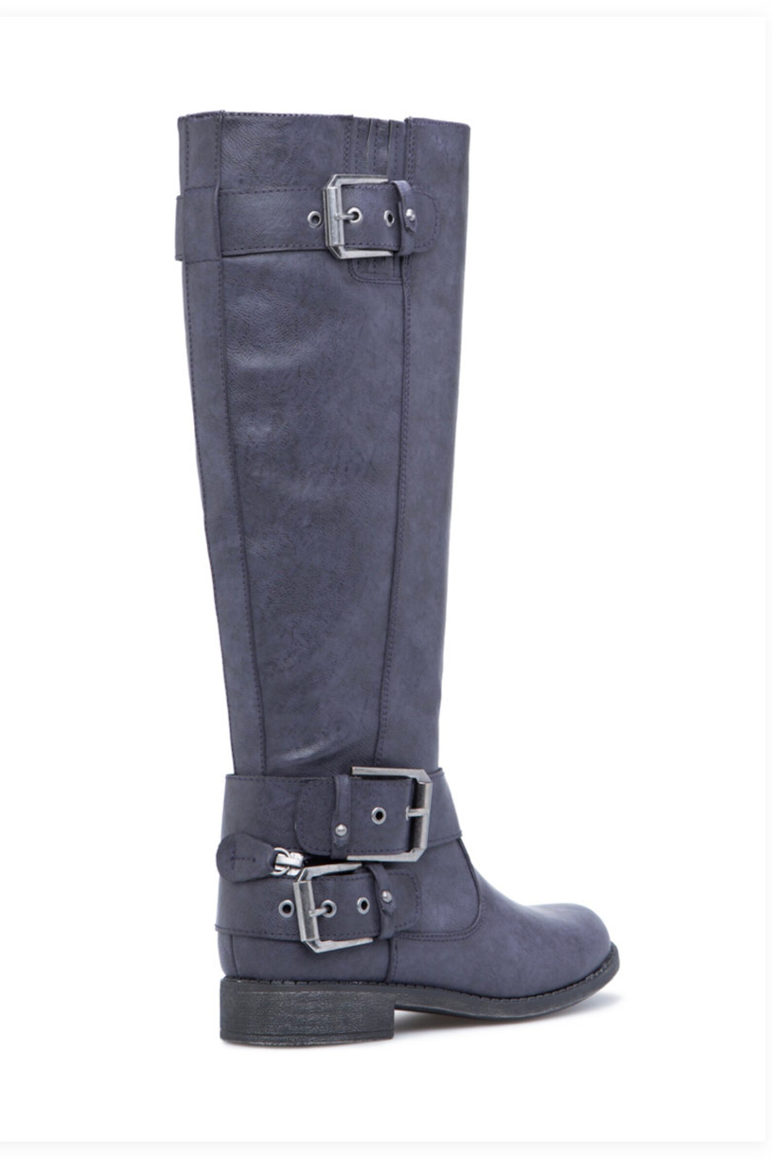 SHOE DAZZLE Romilly Faux Leather Knee High Riding Boots Brand New in ...