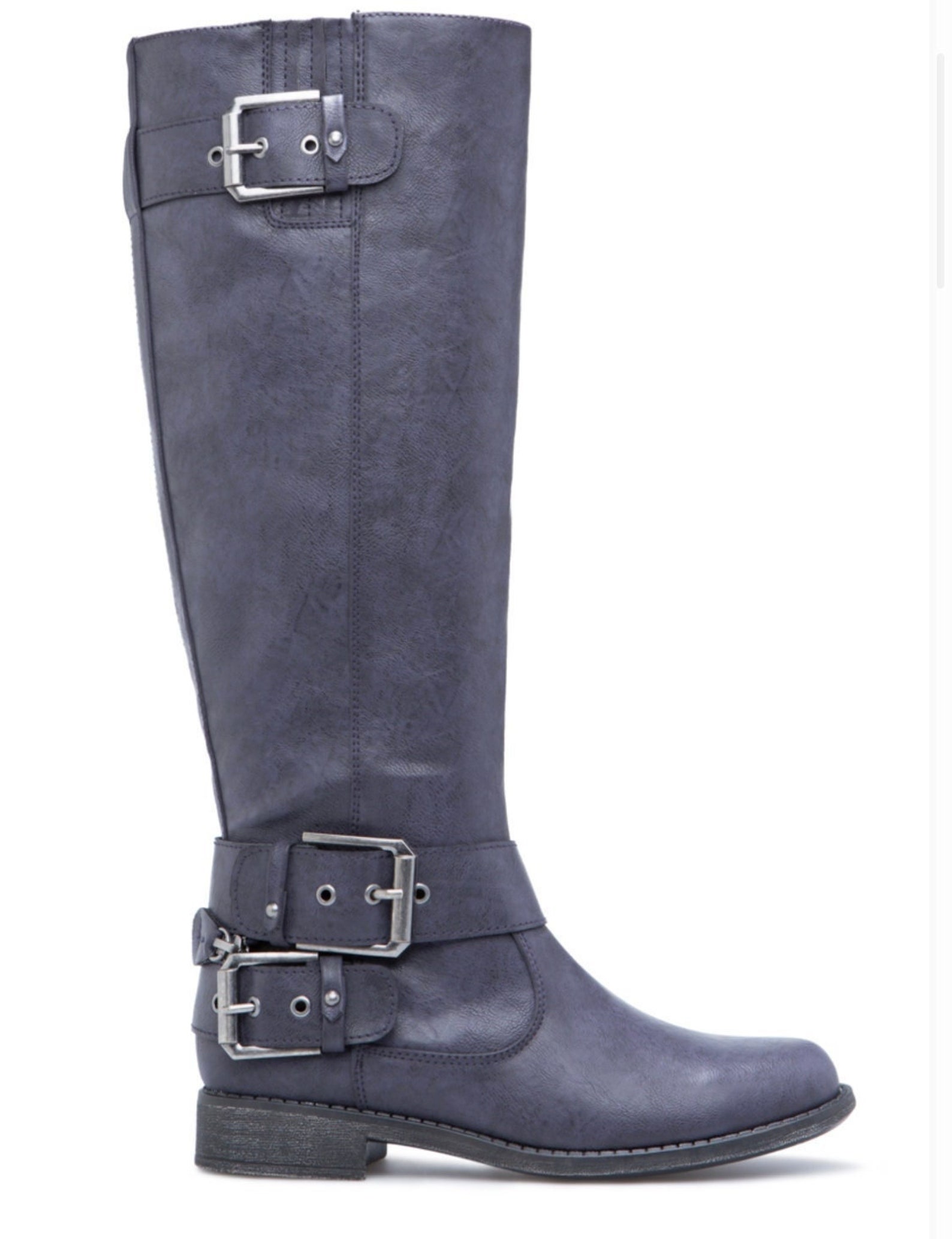 SHOE DAZZLE Romilly Faux Leather Knee High Riding Boots Brand New in ...