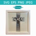 3D Cross Shadow Box SVG/PNG Cut Files | Cross | Easter | Faith | 3D ...