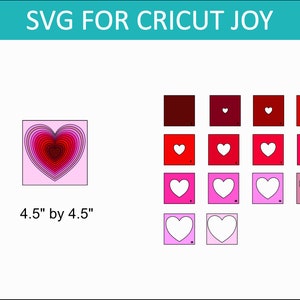 3D Shadow Box Hearts SVG/PNG Cut Files | Valentine's Day | Heart | 3D ...