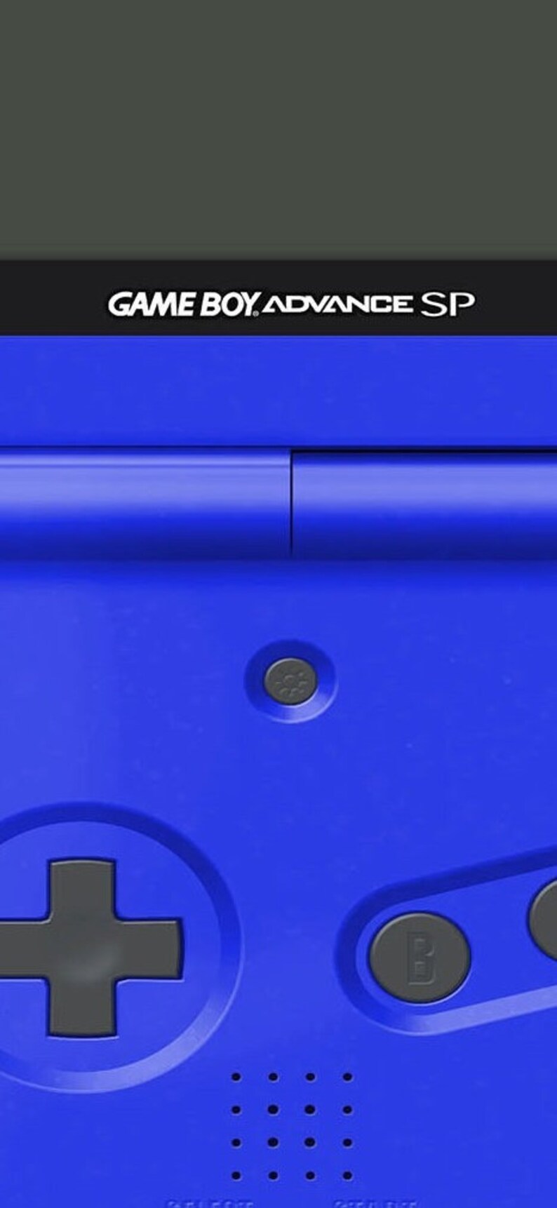 Blue Gameboy Advance SP iPhone Android Wallpaper - Etsy