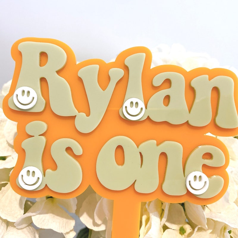 Name Cake Topper Etsy
