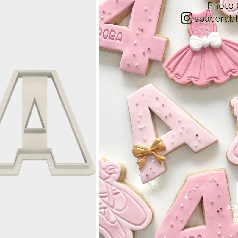 Block Letter Cookie Cutters - Etsy