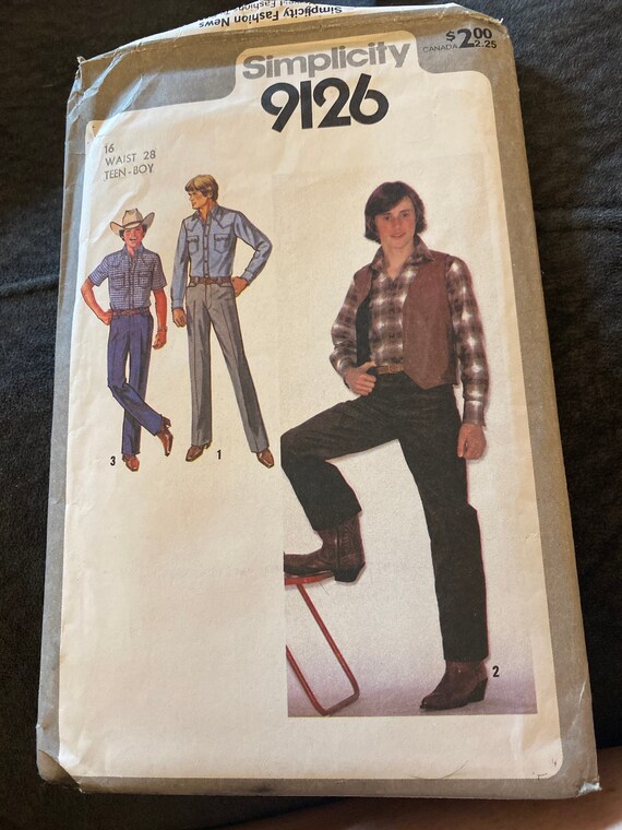 Vintage Simplicity 9126 Sewing Pattern - Etsy