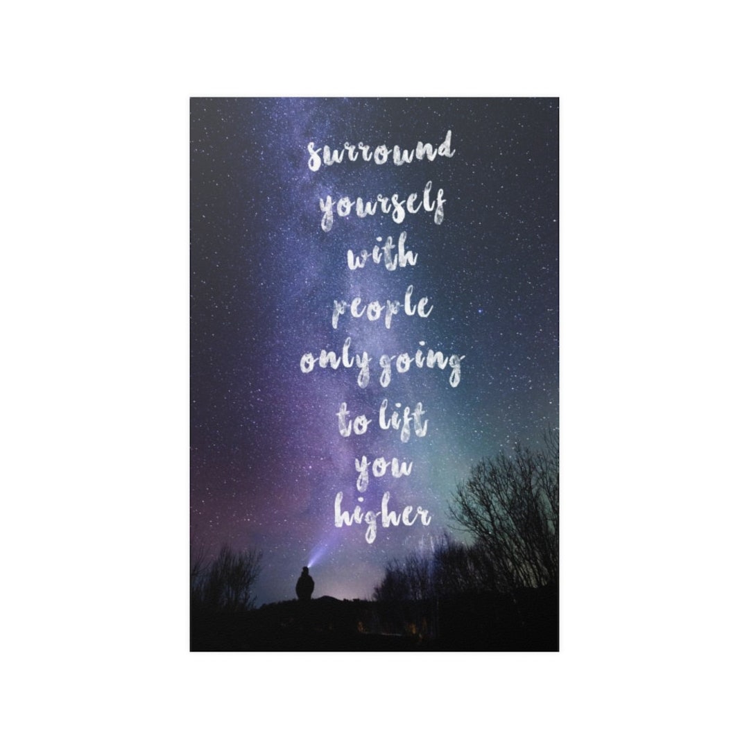 Surround Yourself Satin Posters (210gsm) Wall Decor, Home Decor Gifts ...