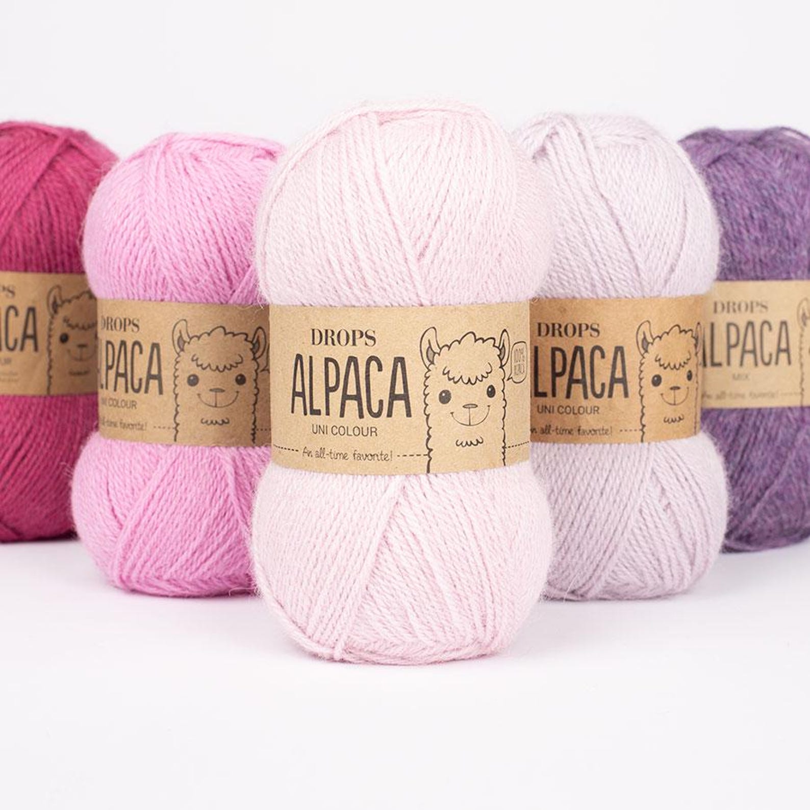 DROPS Alpaca Yarn, Superfine 4-ply Knitting Yarn, 50g . - Etsy