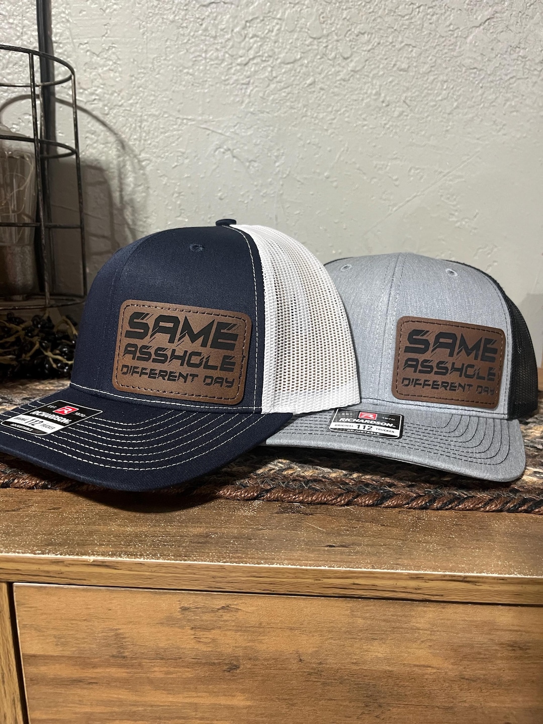 Same Asshole" Quality Trucker Richardson Hat. Same Asshole // Different ...