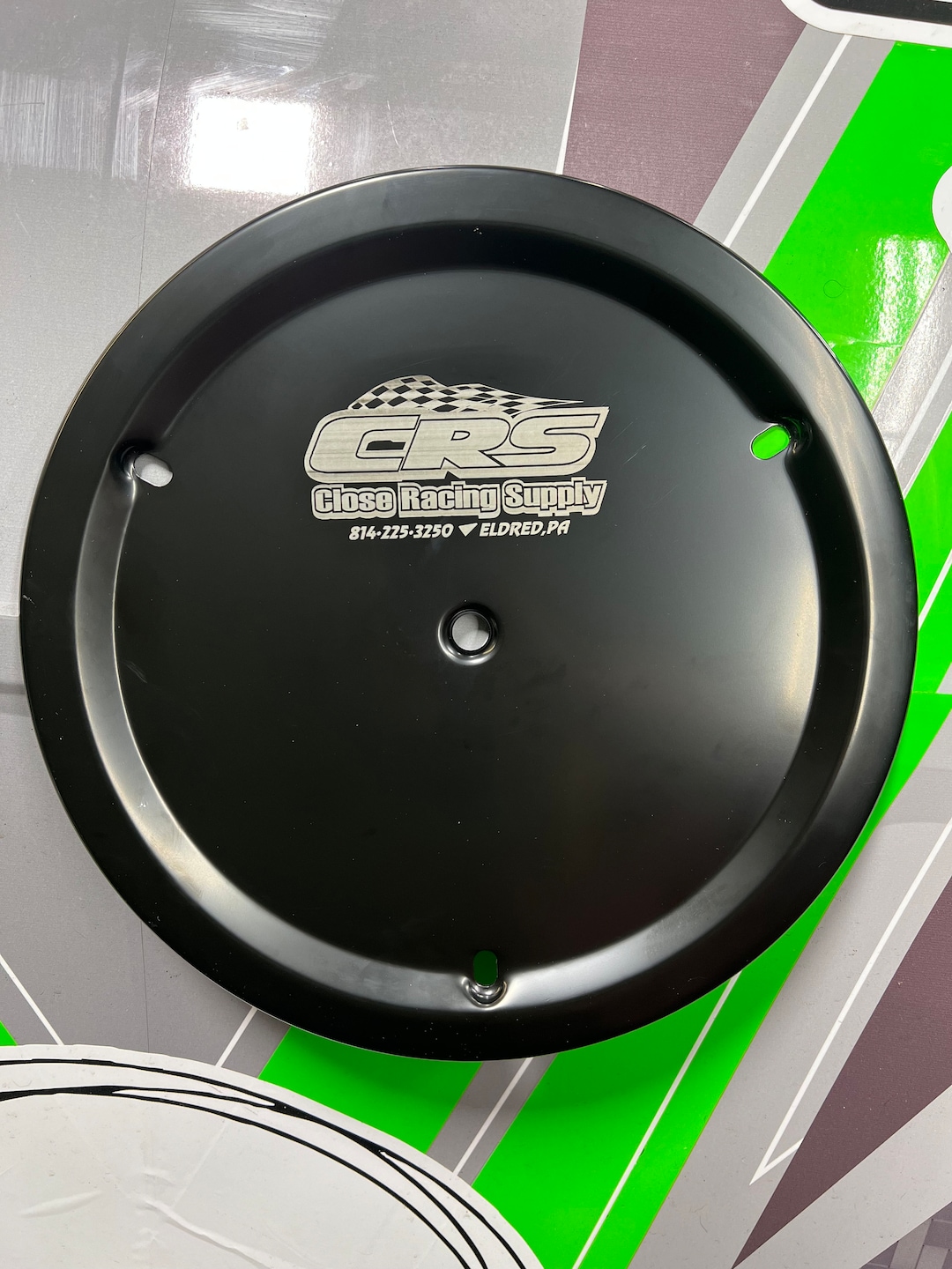 Laser Etched Black Aluminum Wheel Cover / Personalized Wheel Cover - Etsy