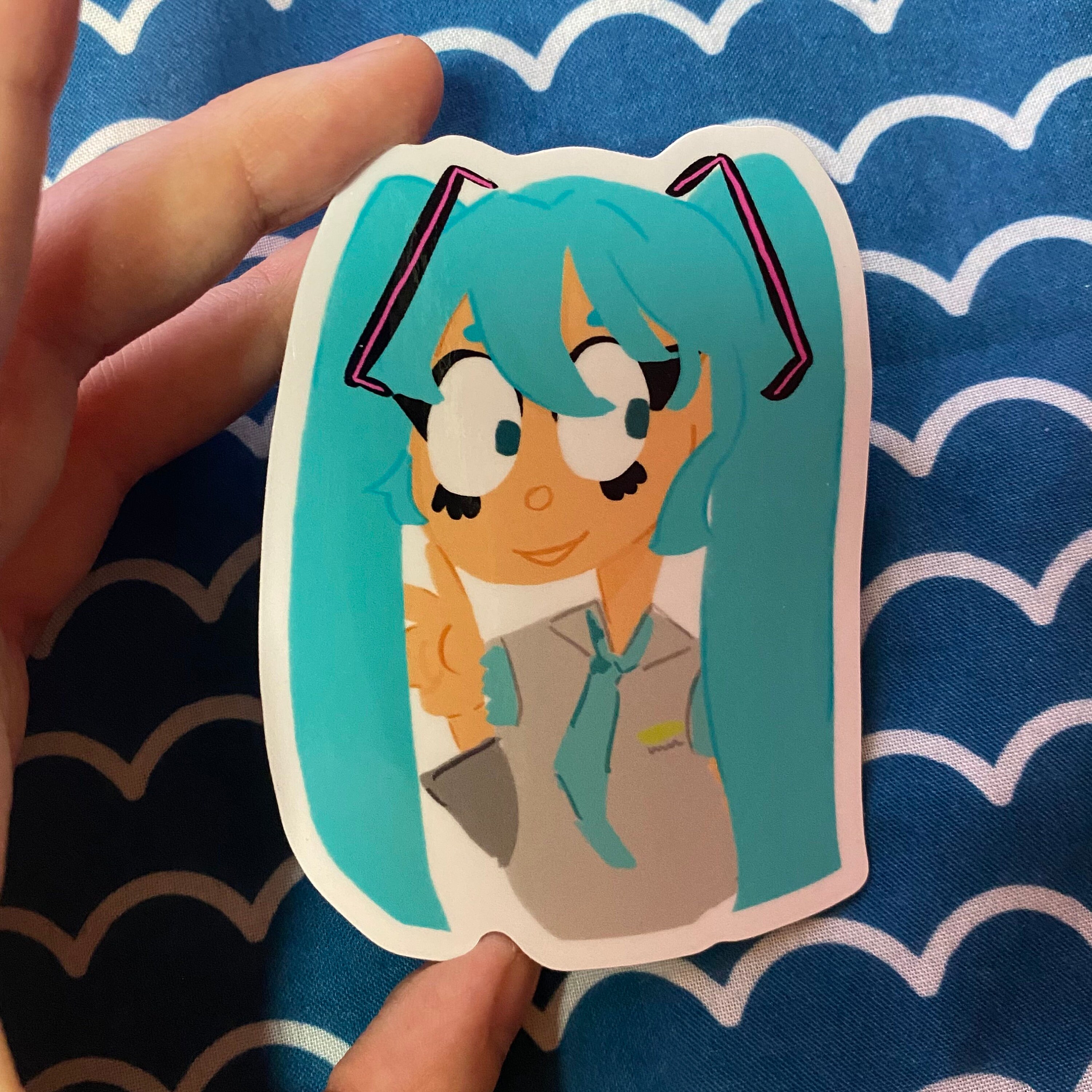 Hatsune Miku 3" Sticker - Etsy