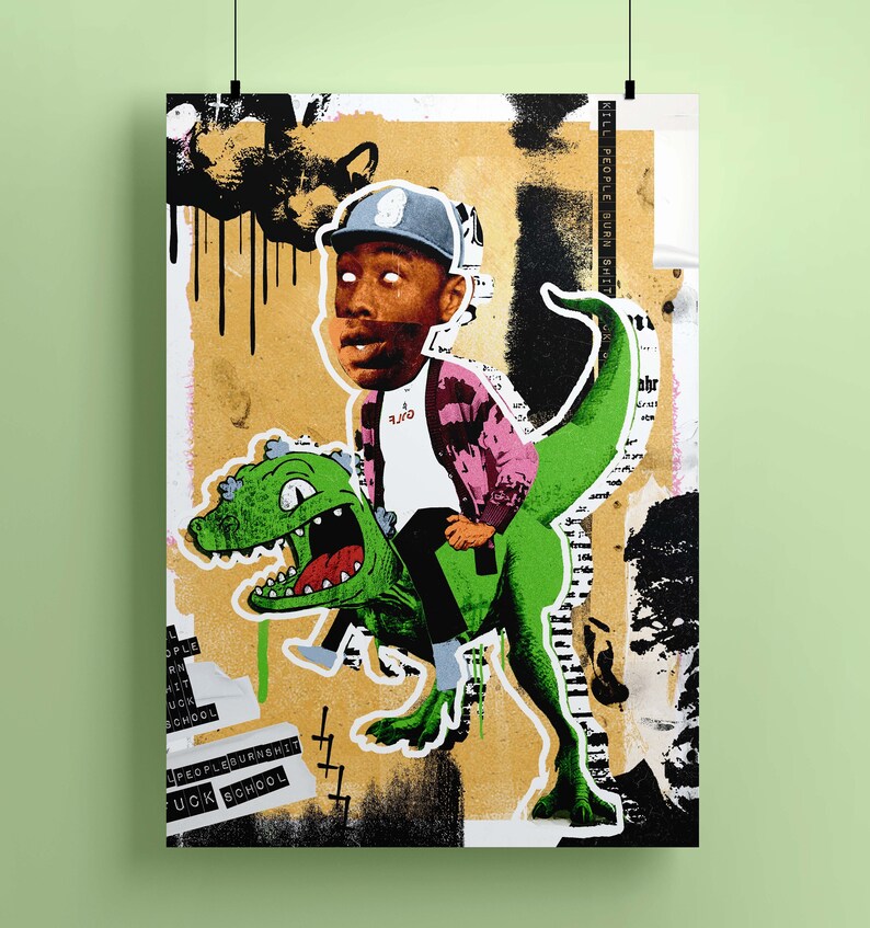 Tyler the Creator Collage Print - Etsy