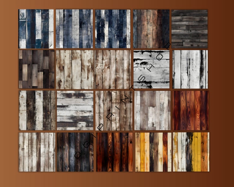 200 Wood Grain Seamless Patterns for Commercial Use, High-quality ...