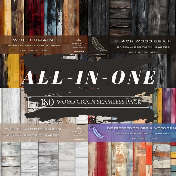 Wood Grain Paper - Etsy