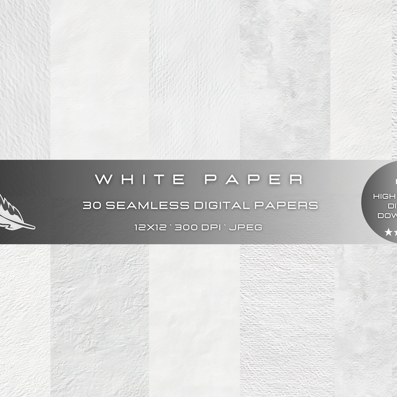White Paper Based - Etsy UK