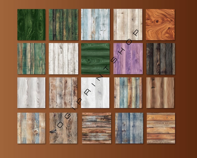 200 Wood Grain Seamless Patterns for Commercial Use, High-quality ...