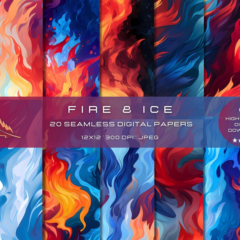 Fire and Ice Party - Etsy
