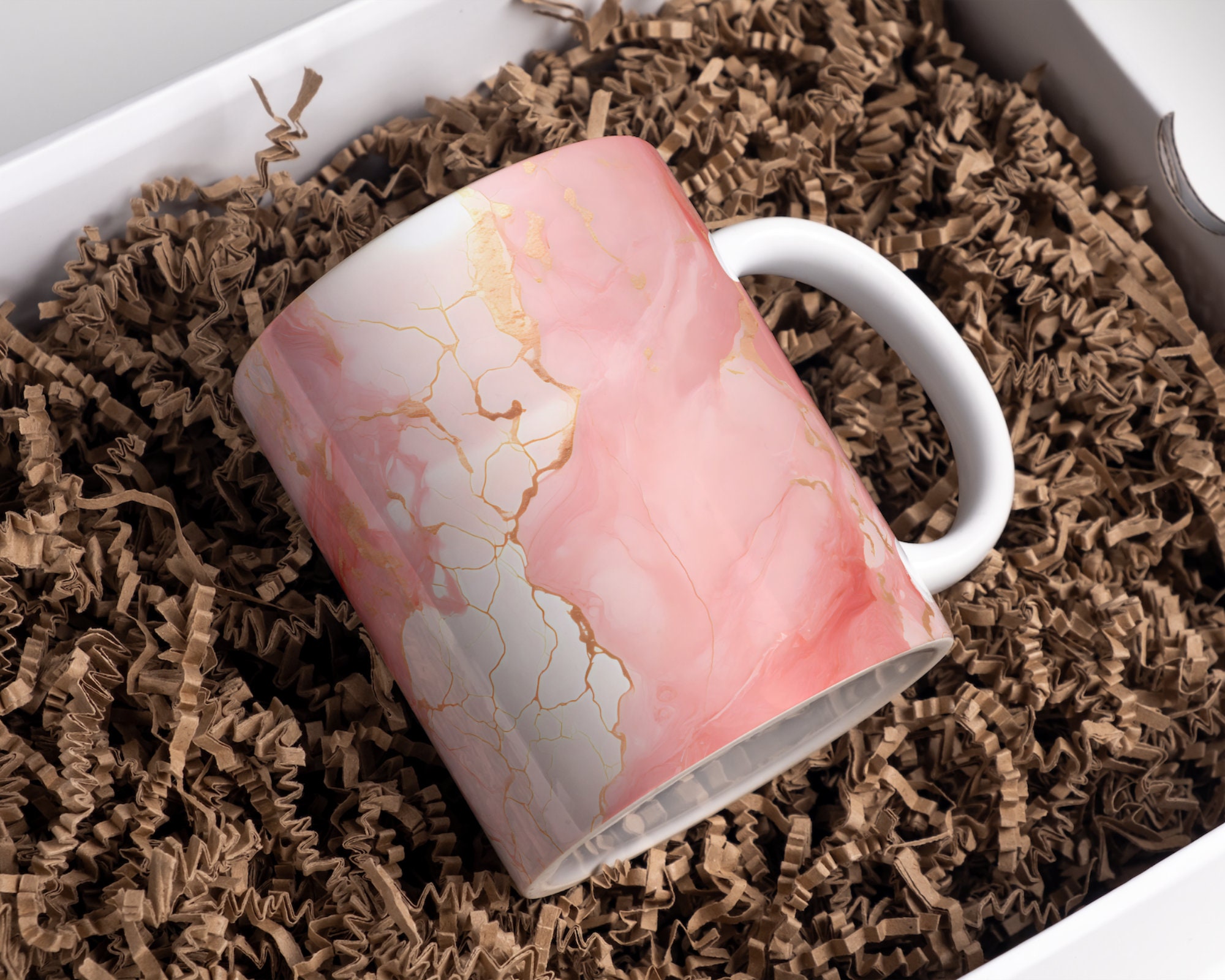 30 Rose Gold Marble Digital Paper for Commercial Use, High-quality ...