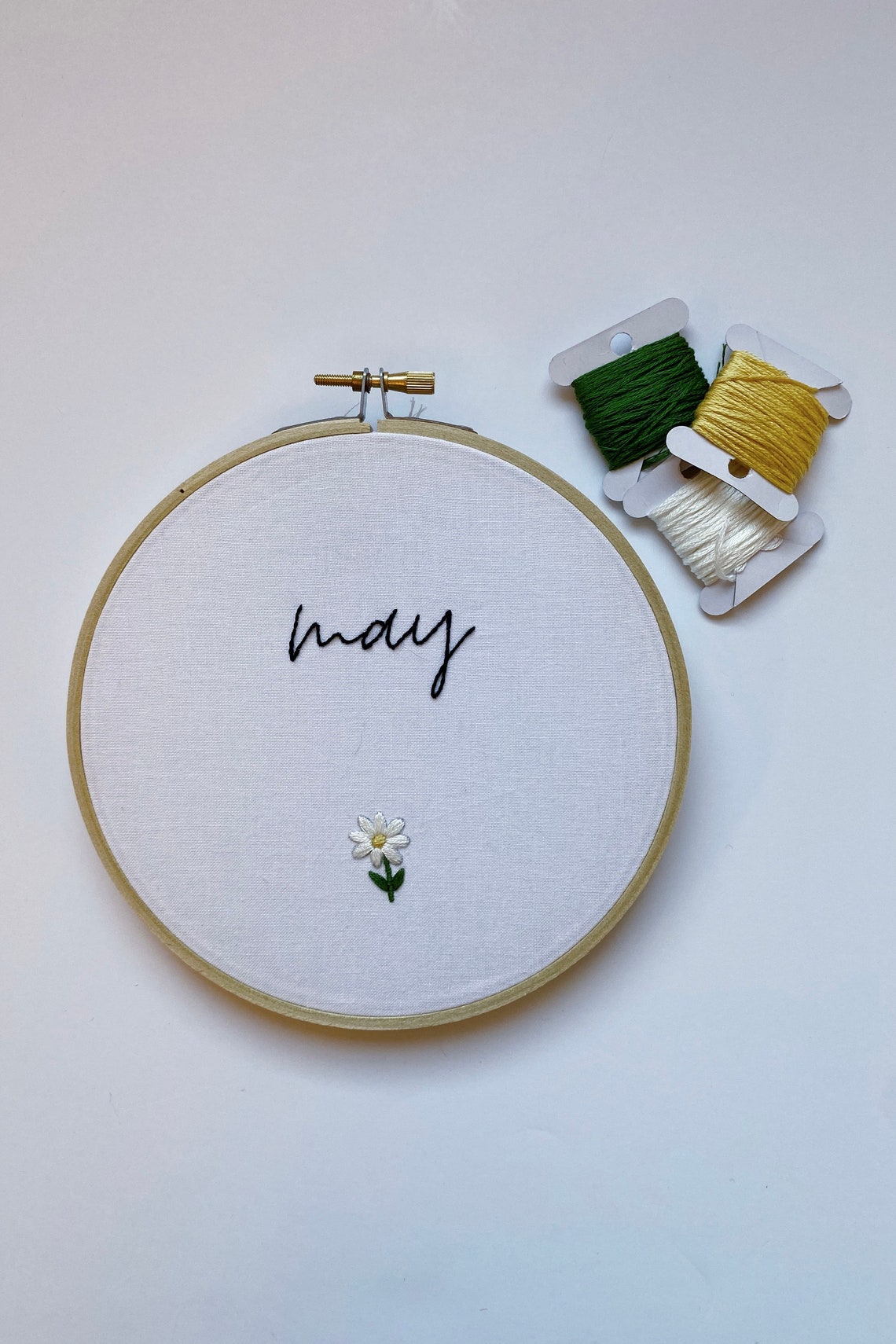 Tiny Flower Embroidery Pattern, May Embroidery Pattern PDF, Spring ...