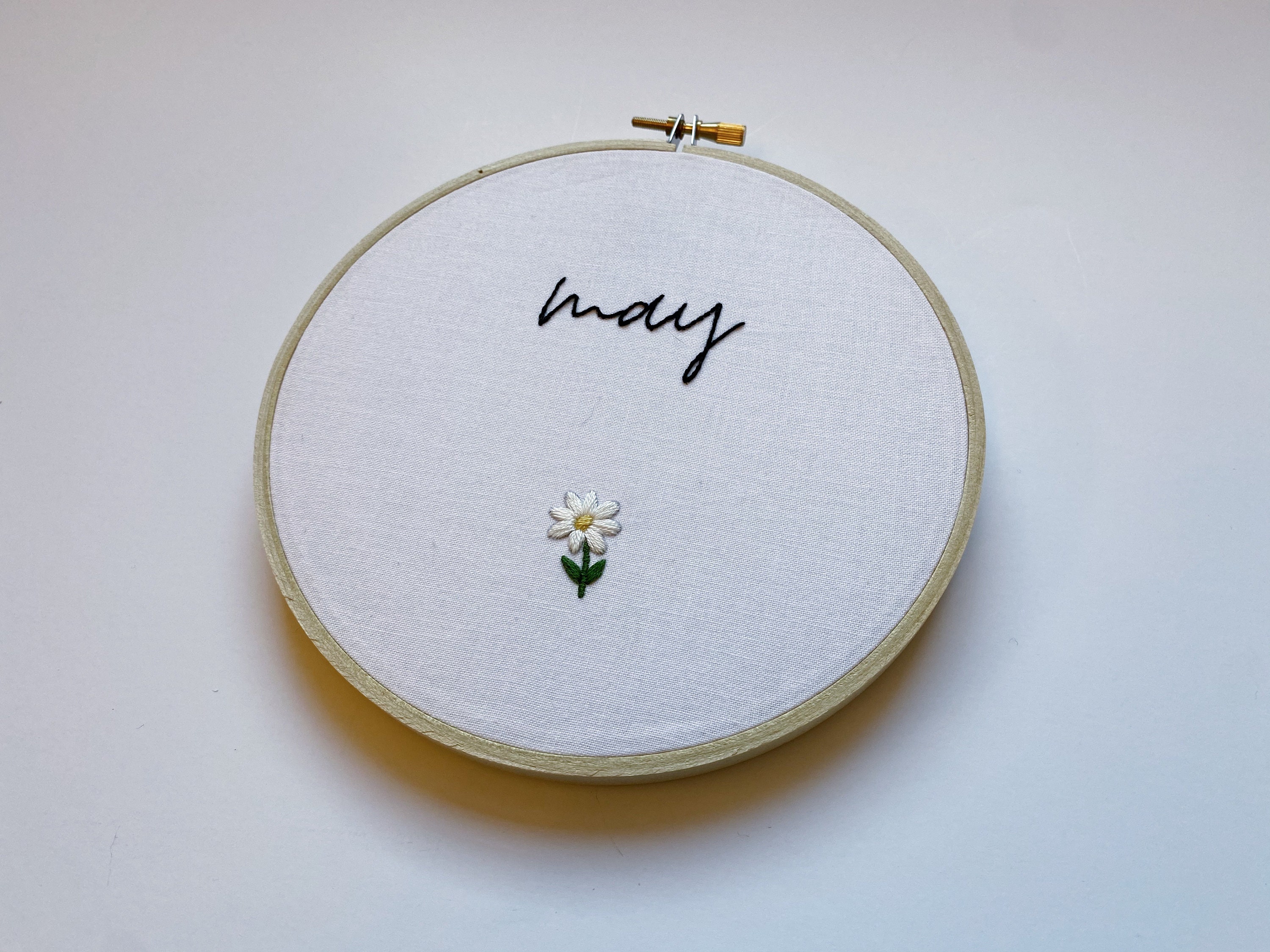 Tiny Flower Embroidery Pattern, May Embroidery Pattern PDF, Spring ...