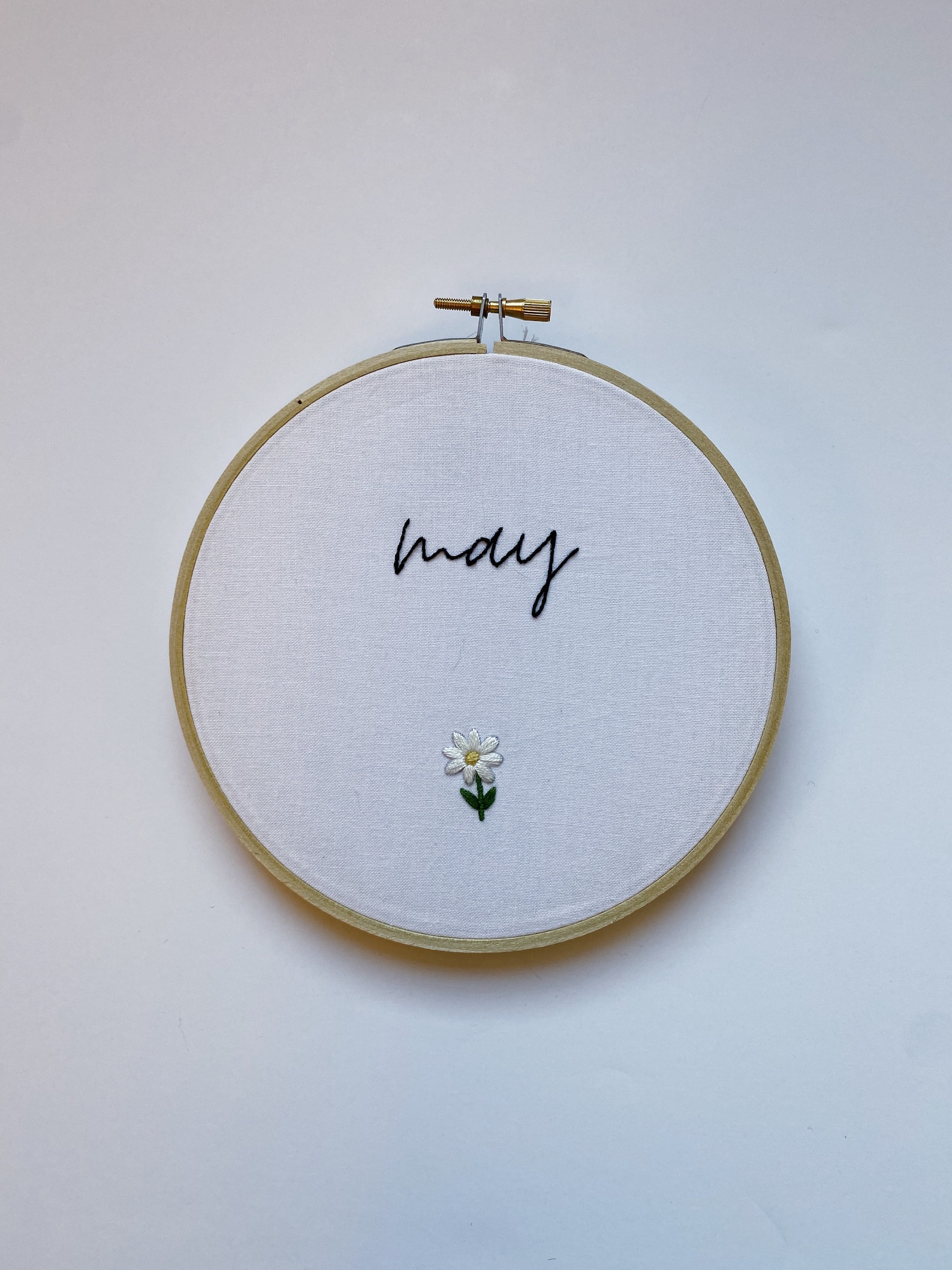 Tiny Flower Embroidery Pattern, May Embroidery Pattern PDF, Spring ...