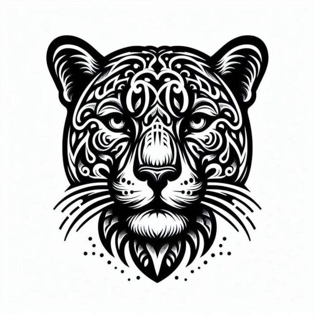 Tiger Head Cut File, CNC Laser Plasma, Metal Wall Decor (digital ...