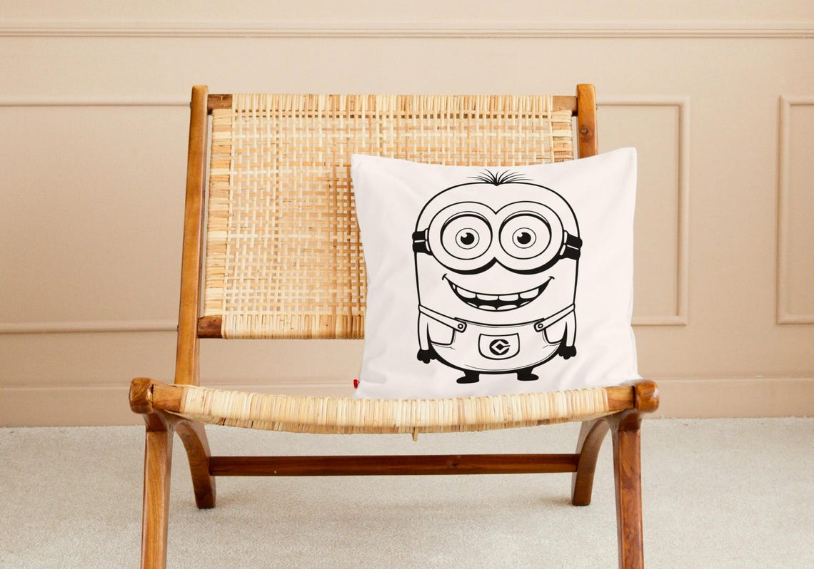 Minion SVG - Cartoon Character Clipart - Laser Cut - Digital Download ...
