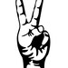 Peace Sign SVG: Freedom Symbol Clipart, Laser Cut Vector (digital ...