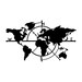 World Map Compass Vector – Laser Cut File (digital Download) - Etsy Canada