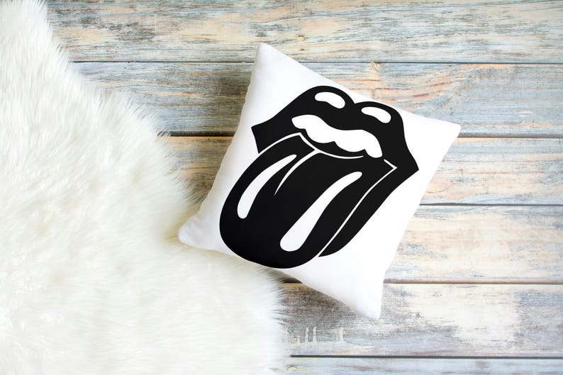 Rock Tongue Lips SVG (digital Download) - Etsy