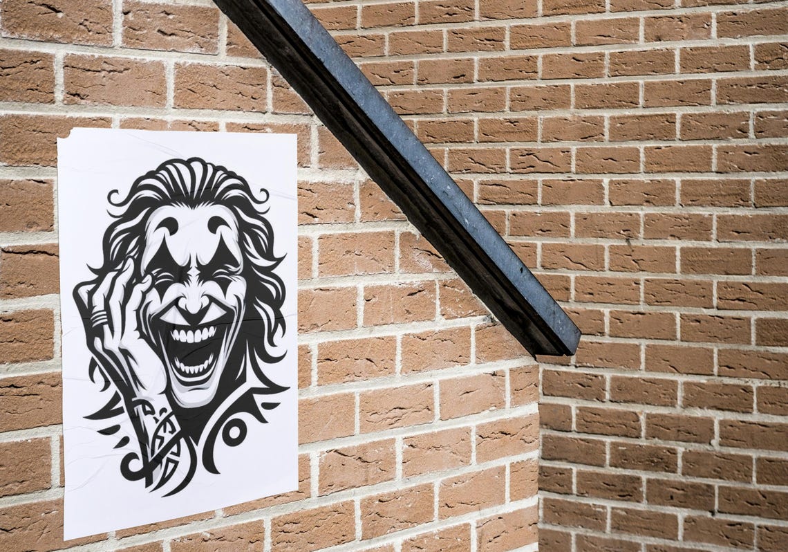 Joker Head Dxf,cdr,jpeg,png,pdf Cut File for Laser, Plasma Cnc Metal ...