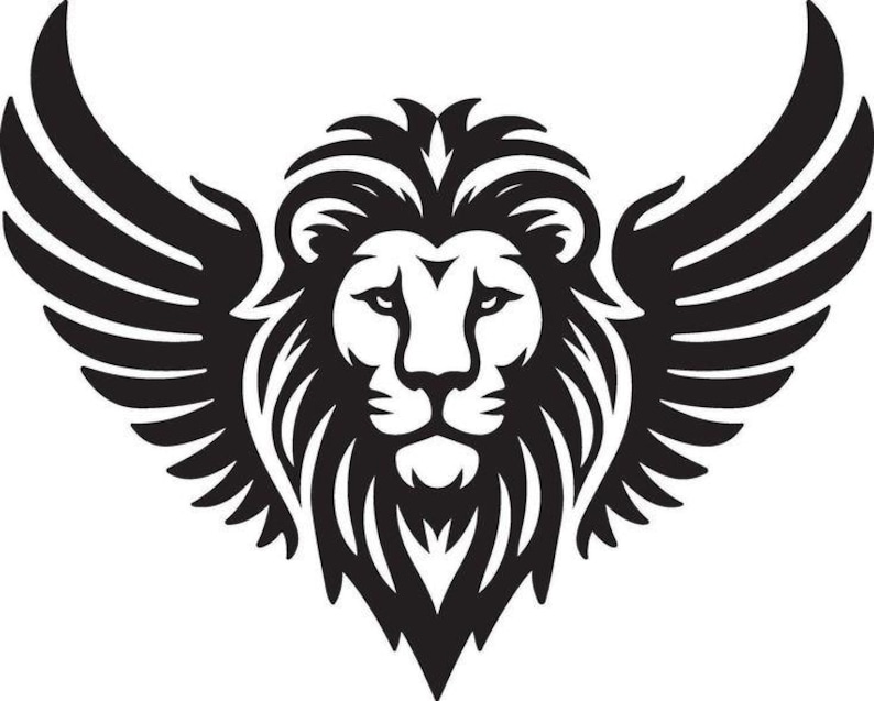 King Lion Head Dxf,cdr,jpeg,png,pdf Animals Cut File for Laser, Plasma ...