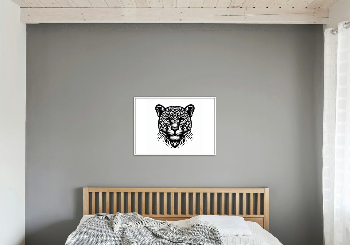 Tiger Head Cut File, CNC Laser Plasma, Metal Wall Decor (digital ...