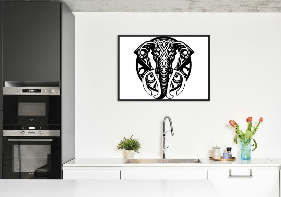 Elephant, Ancient Egypt Dxf,cdr,jpeg,png,pdf Animals Cut File for Laser ...