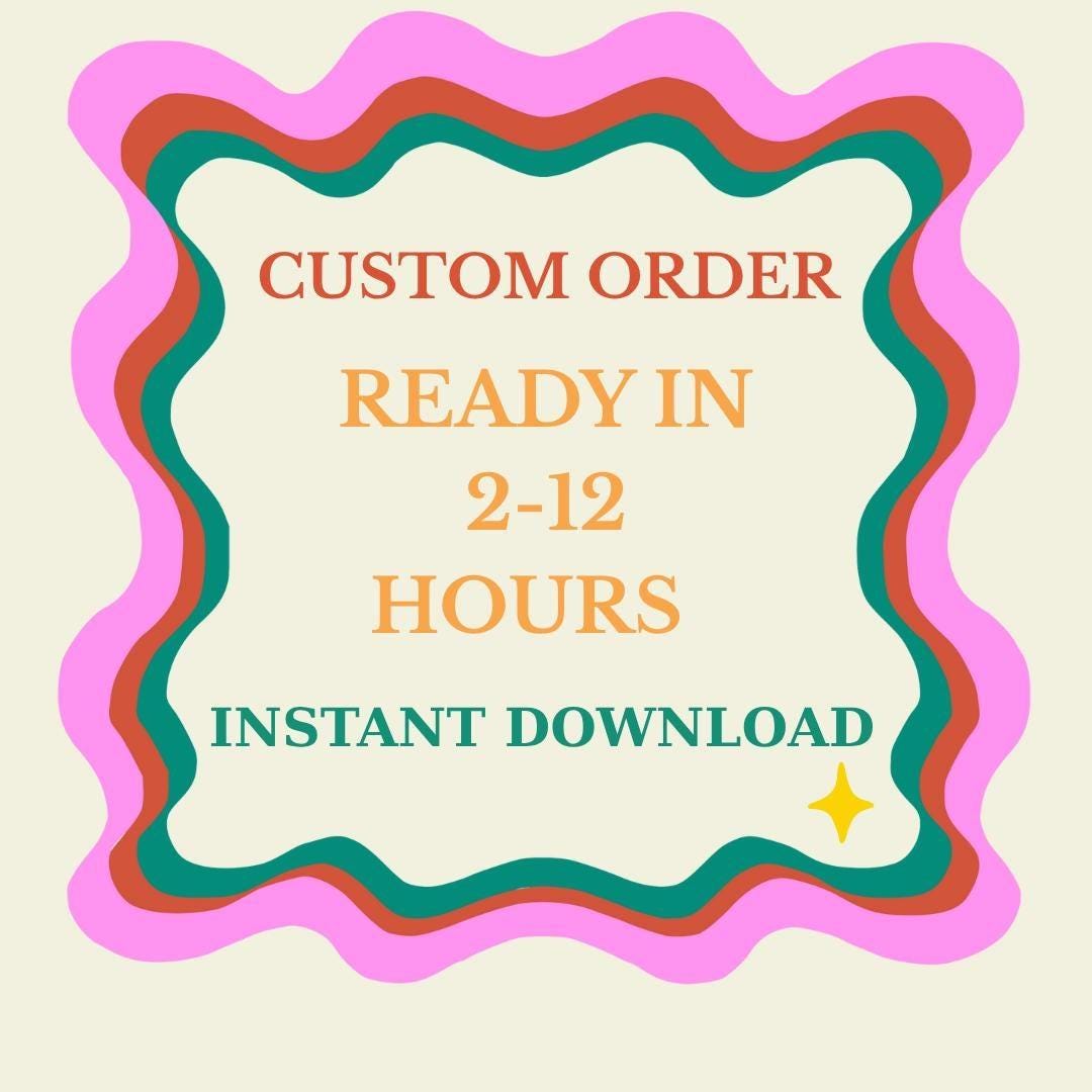 Custom Digital Design | Personalized SVG, DXF, PNG File (digital ...