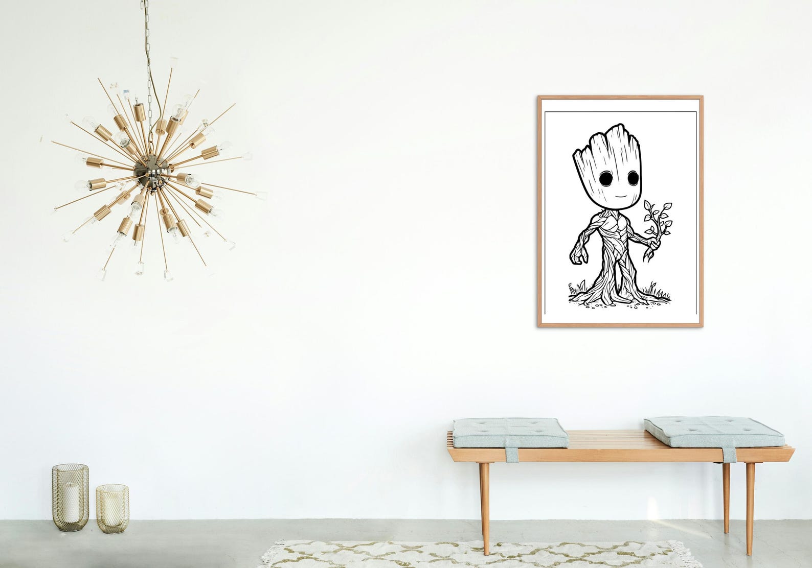 Groot Laser Cut File - Instant Digital Download - Pdf, Png, Dxf, Jpeg ...