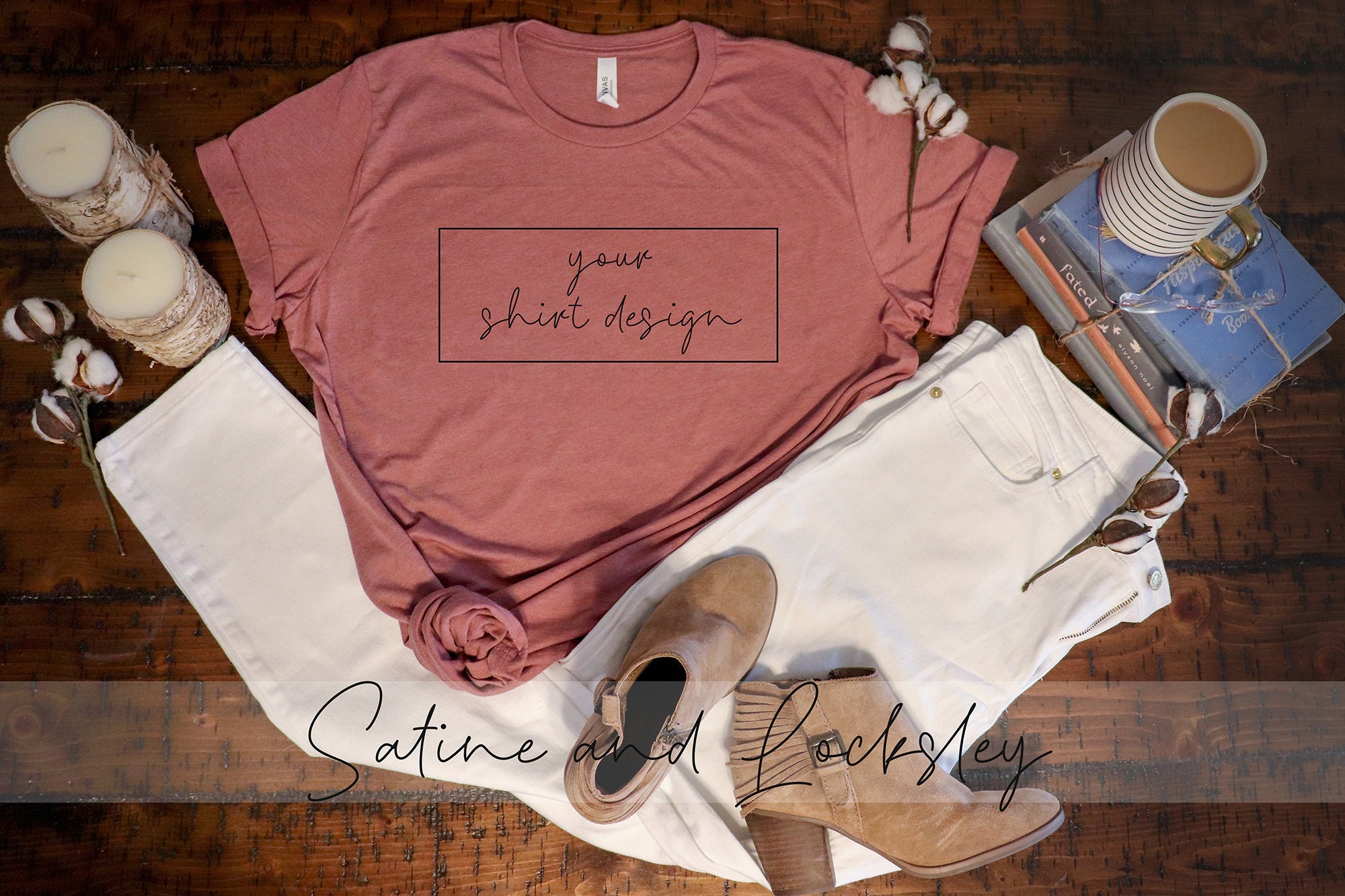 Maqueta de camiseta / Maqueta de Bella canvas 3001 / Camiseta de ...