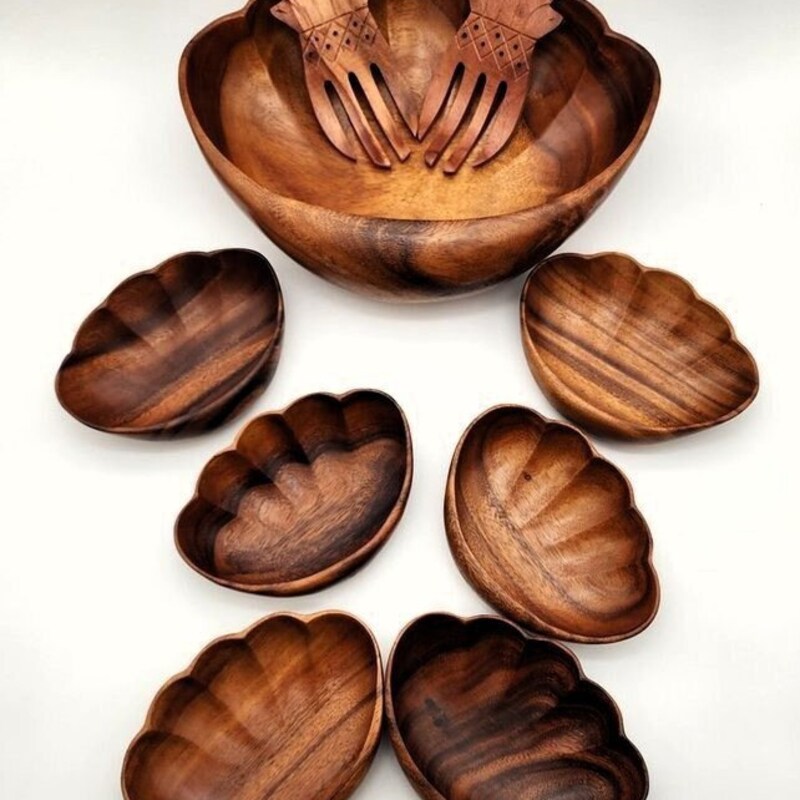 Monkey Pod Wood Bowls - Etsy