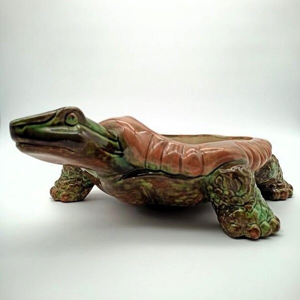 Large Turtle Planter - Etsy