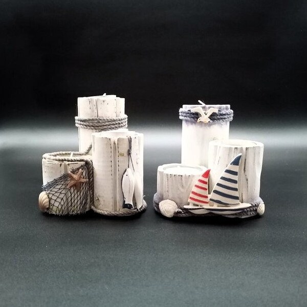 Nautical Candle - Etsy