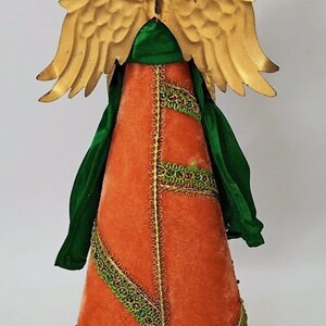 Pier 1 Handcrafted Cardboard Angels Set of 2 Home Decor Christmas Decor ...