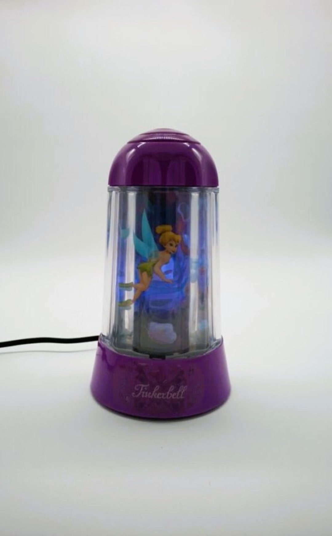Vintage Disney Tinkerbell Motion Night Light, Peter Pan Tinkerbell ...