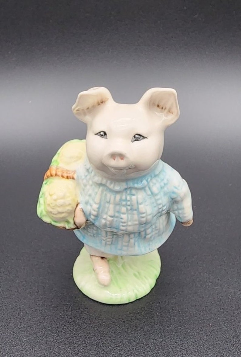 Vintage Royal Albert Little Pig Robinson Figurine, the World of Beatrix ...
