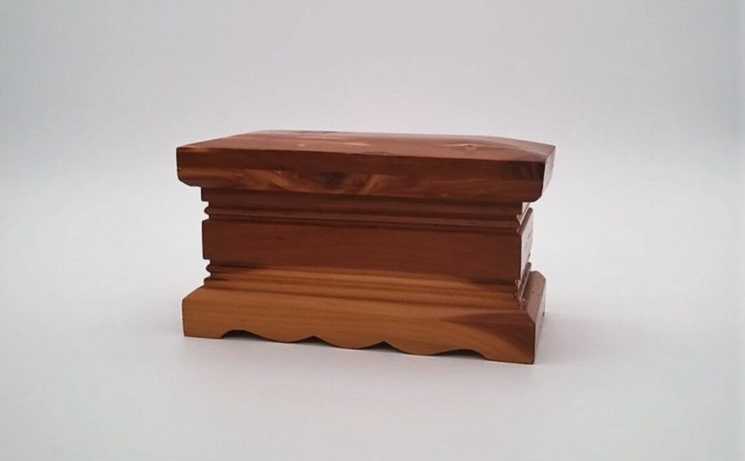 Vintage Handmade Cedar Box/storage Box/jewelry Box - Etsy