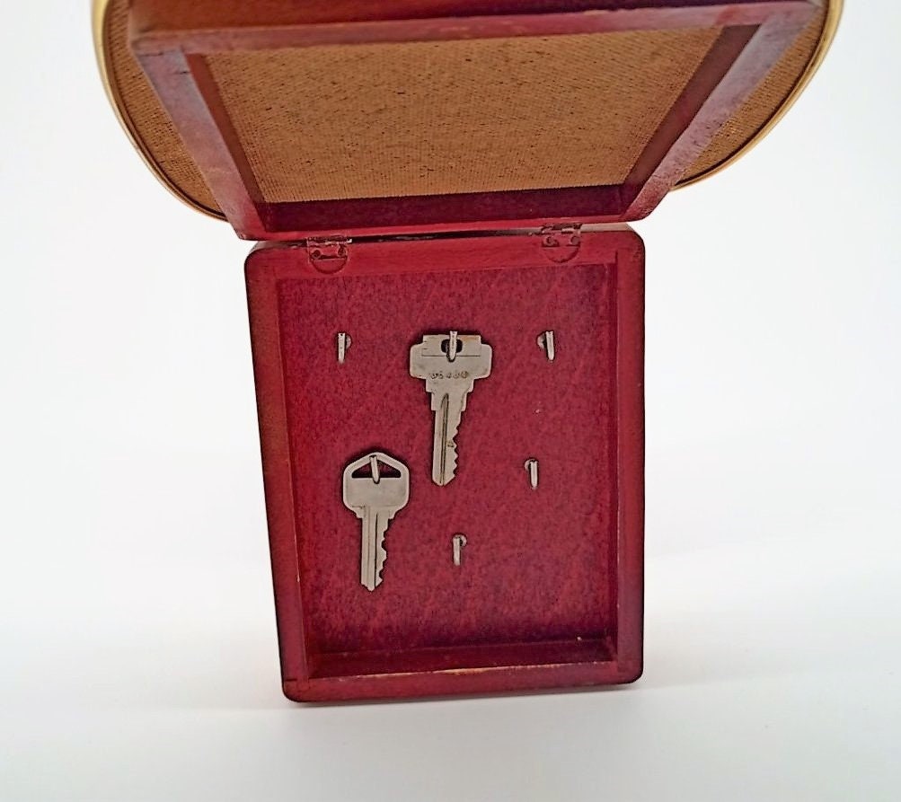 Vintage Swedish Wooden Key Cabinet Wall Hanging Key Holder - Etsy