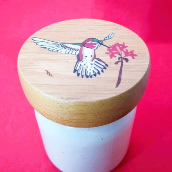 Painted Hummingbird - Etsy