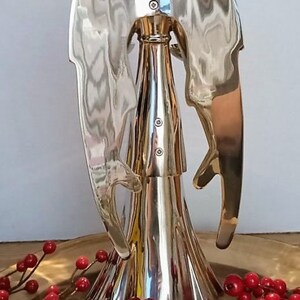 Vintage Metal Angel Figurine Candleholder: Christmas Tealight Decor - Etsy