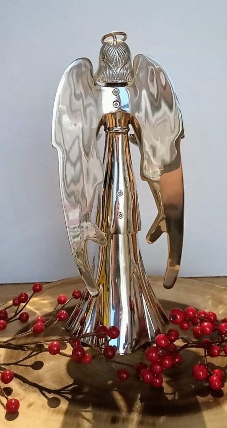 Vintage Metal Angel Figurine Candleholder: Christmas Tealight Decor - Etsy