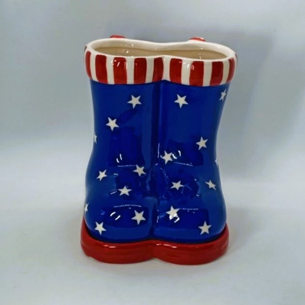 Rainboots Planter - Etsy